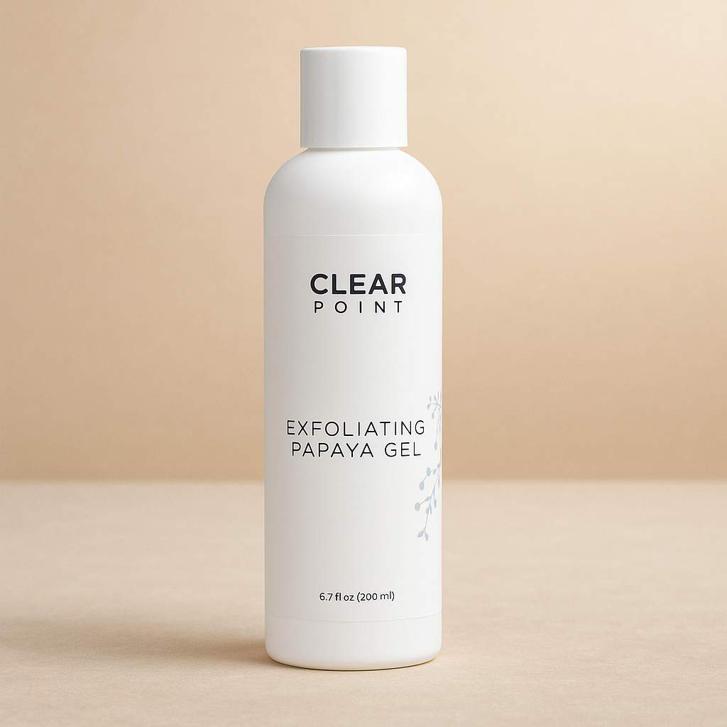 CLEAR POINT Exfoliating papaya gel b2b – Acne Clinic NYC
